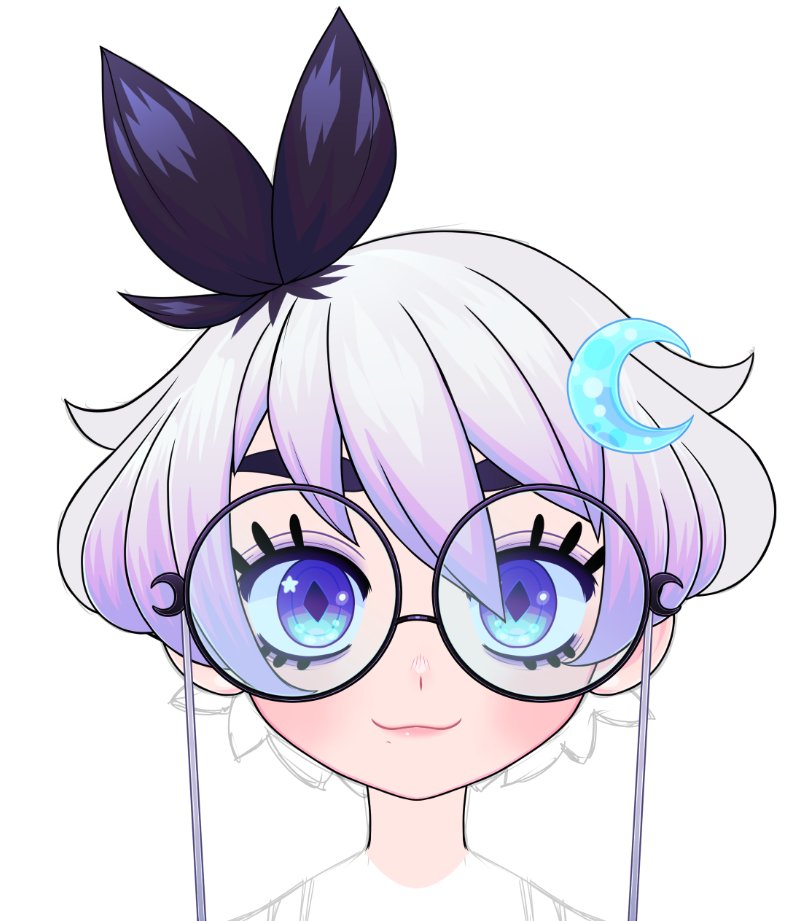 「Okay because this is my first model, I f」|Alphena 🌌 Void Witch VTuberのイラスト