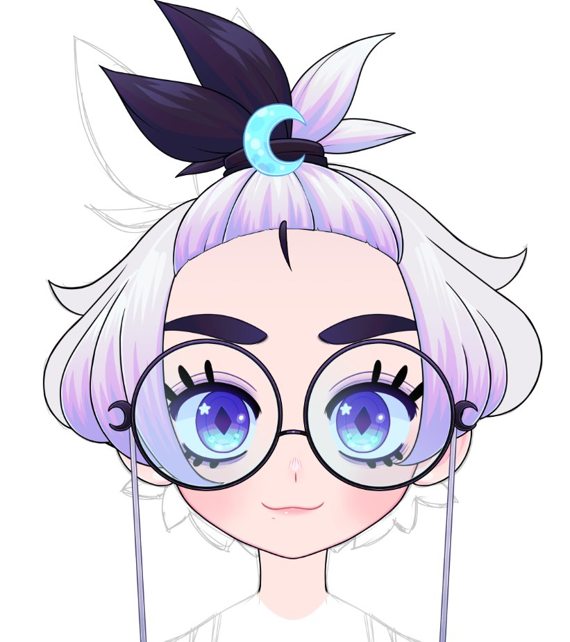 「Okay because this is my first model, I f」|Alphena 🌌 Void Witch VTuberのイラスト