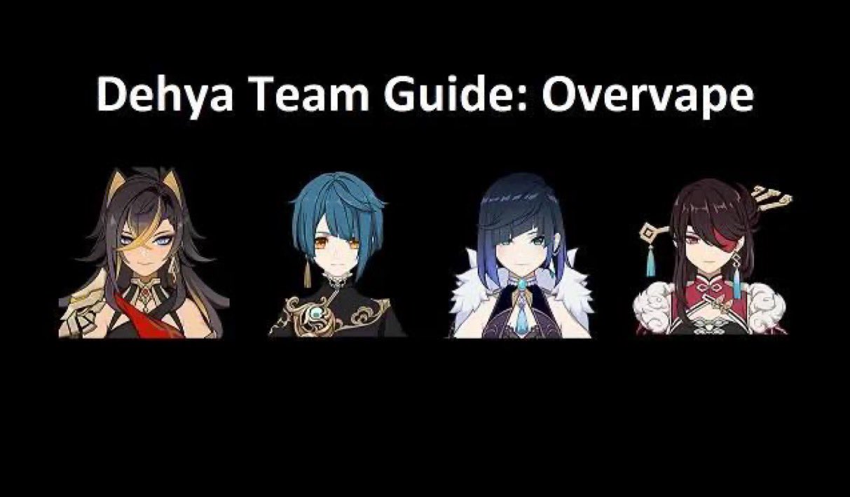 Hebi🐍 on Twitter: "@GenshinImpact Guys! This is the best Dehya team comp ☺️ ur welcome 😉 https ...