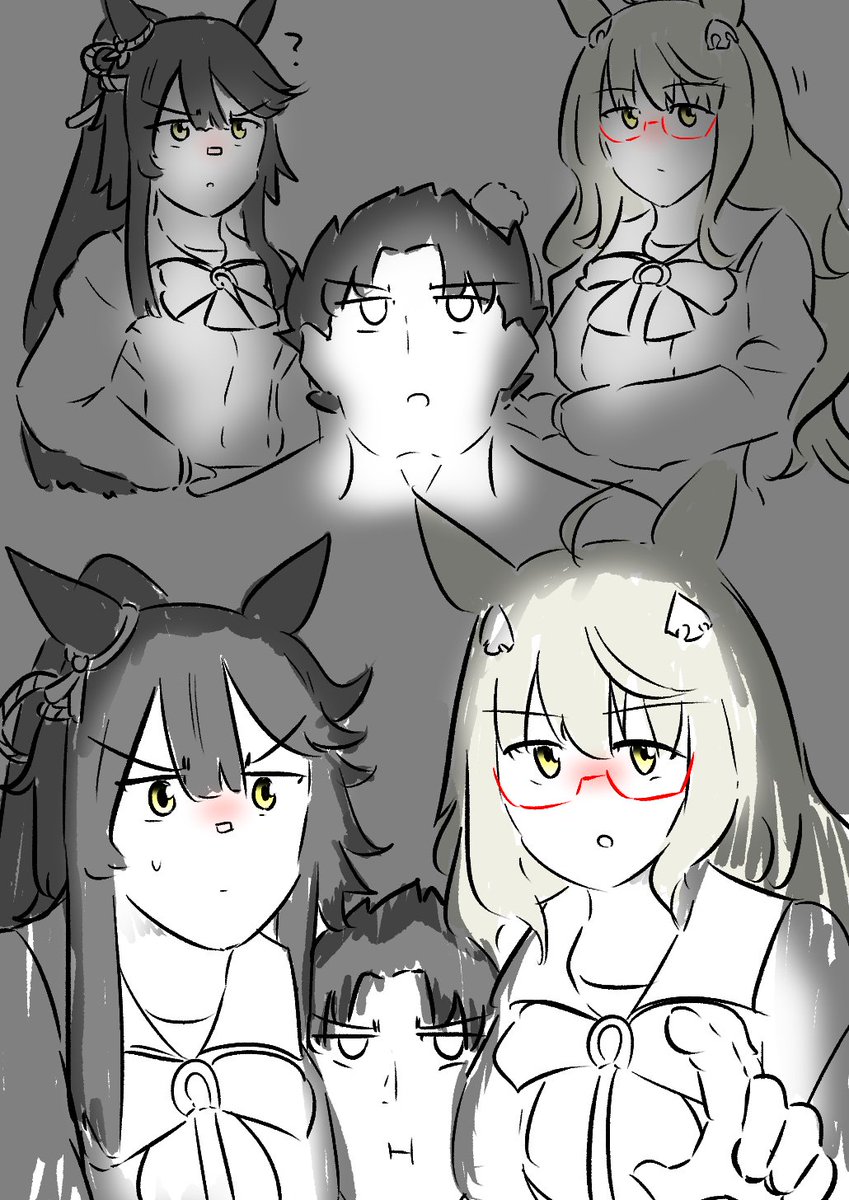 ってのが次のコース形状で」 「おいトレーナー...なんでそんな大胸筋をし」|神官/yukiharuの漫画