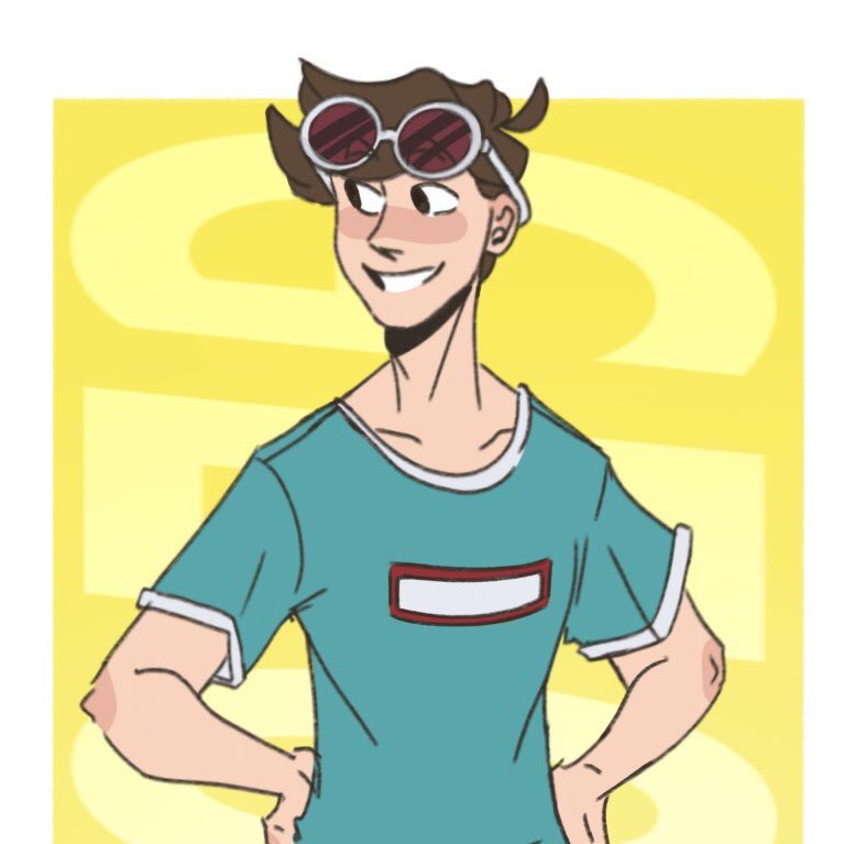 「doodle of divs au :D I wanna do an actually finished drawing」★ GH0ST ★の漫画