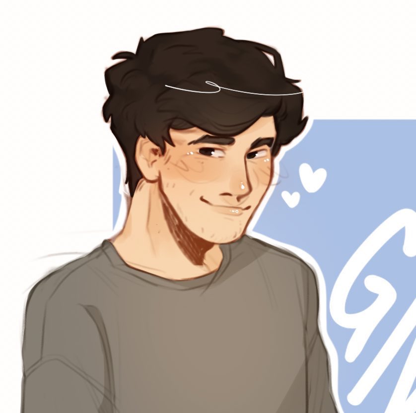 「doodle of divs au :D I wanna do an actually finished drawing」★ GH0ST ★の漫画