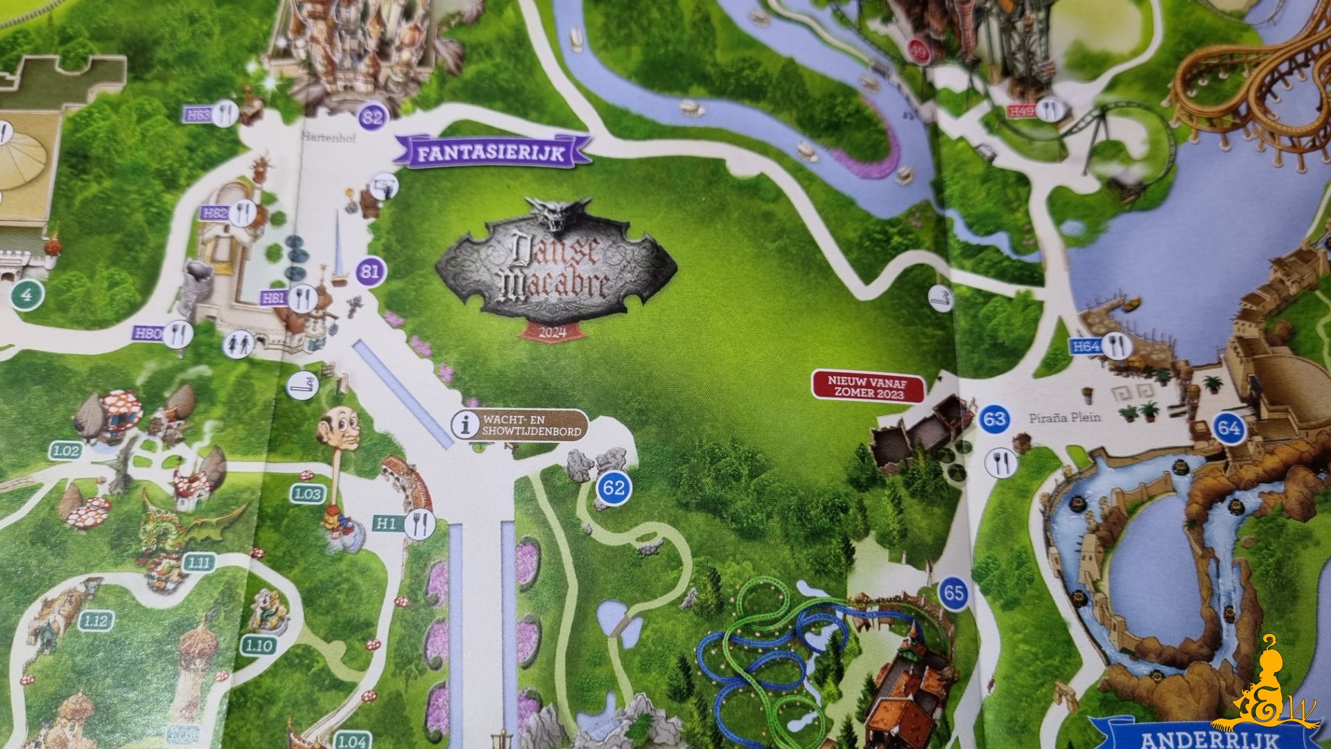Efteling Map En Plattegrond