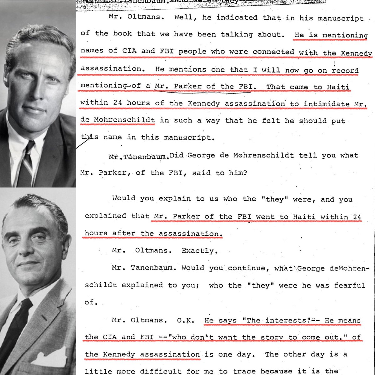 The JFK Files on Twitter: "The HSCA testimony of Willem Oltmans is an ...