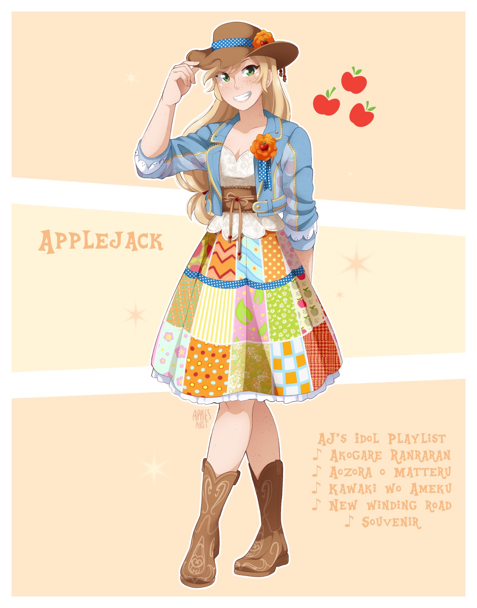 Human Applejack