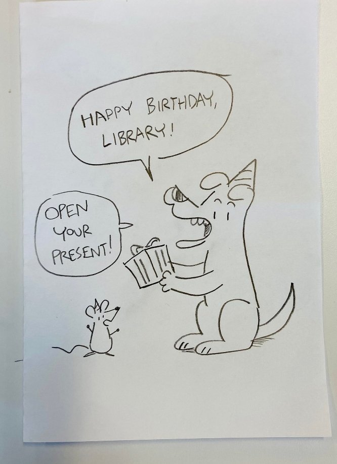 「Live now on https://t.co/scYEbgQ8Di, drawing an AWOO COMIC!!」AC Stuartの漫画