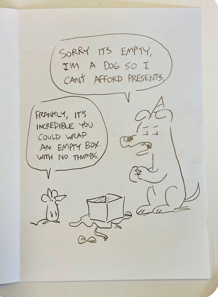 「Live now on https://t.co/scYEbgQ8Di, drawing an AWOO COMIC!!」AC Stuartの漫画