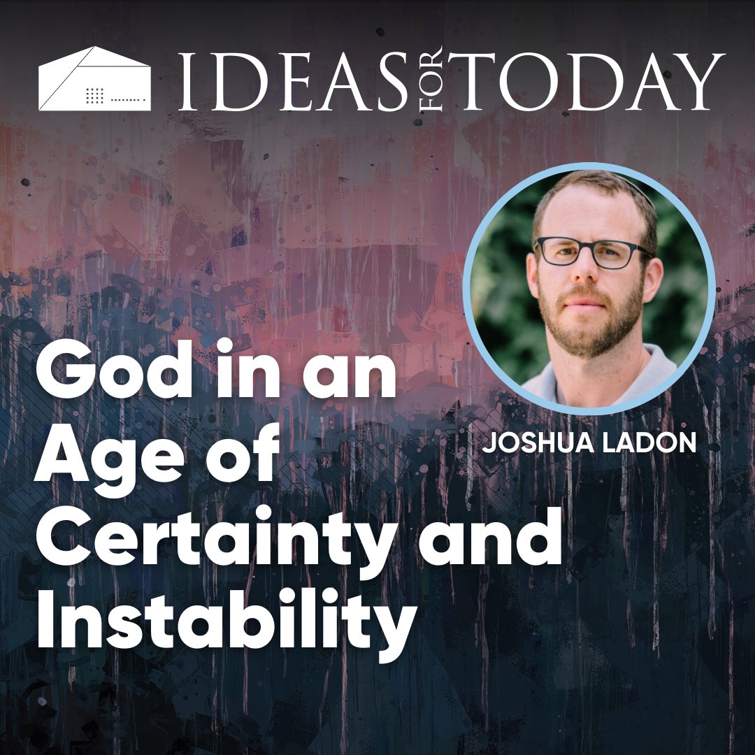 Hartman Institute on Twitter: "3/9, 7PM ET In this 3-part series, God in an Age of Certainty ...