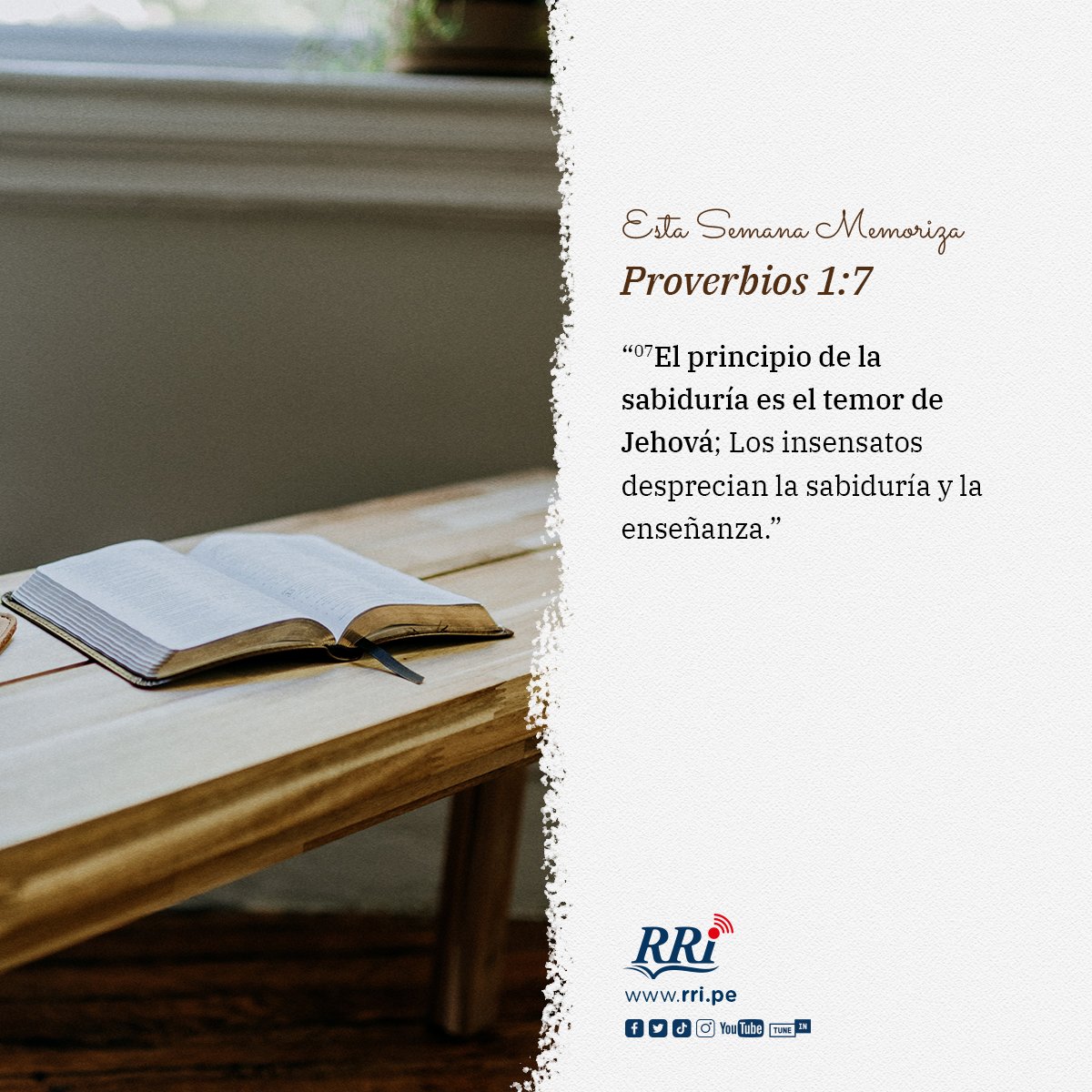 Proverbios 1 6 7