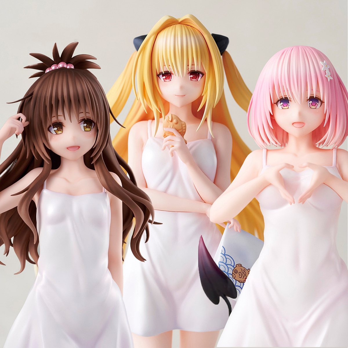 HOBBY Watch on Twitter: "「To LOVEる」よりモモ、ヤミ、美柑フィギュア予約開始！ 「15周年記念原画展」描き下ろしイラストのボディライン露わな姿再現 https ...