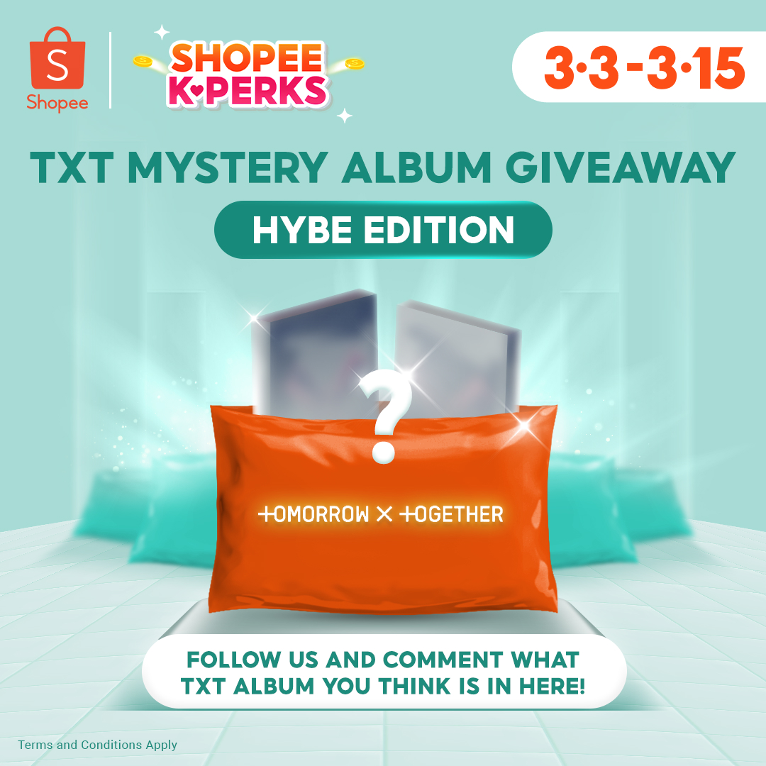 Shopee Philippines on Twitter: "🎁 TXT GIVEAWAY 🎁 This album could be yours just like magic, MOAs ...