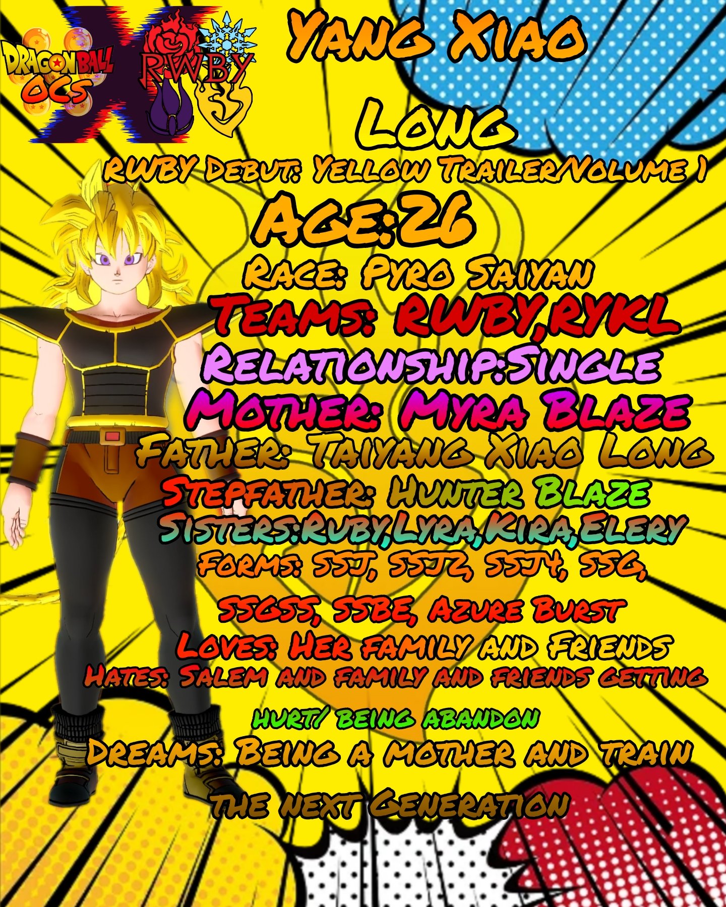 Rwby Characters Yellow