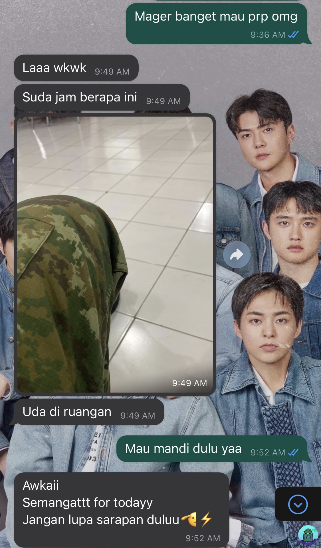 Tanyarl 💚 on Twitter: "Sender lgi pdkt sama kaum halodek WKWKWKWK TBL TBL TBL. Pdhl sender ...