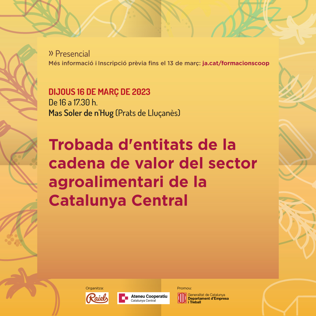 Ateneu Cooperatiu de la Catalunya Central on Twitter: "Encara ets a temps de participar-hi!! 🌱 ...