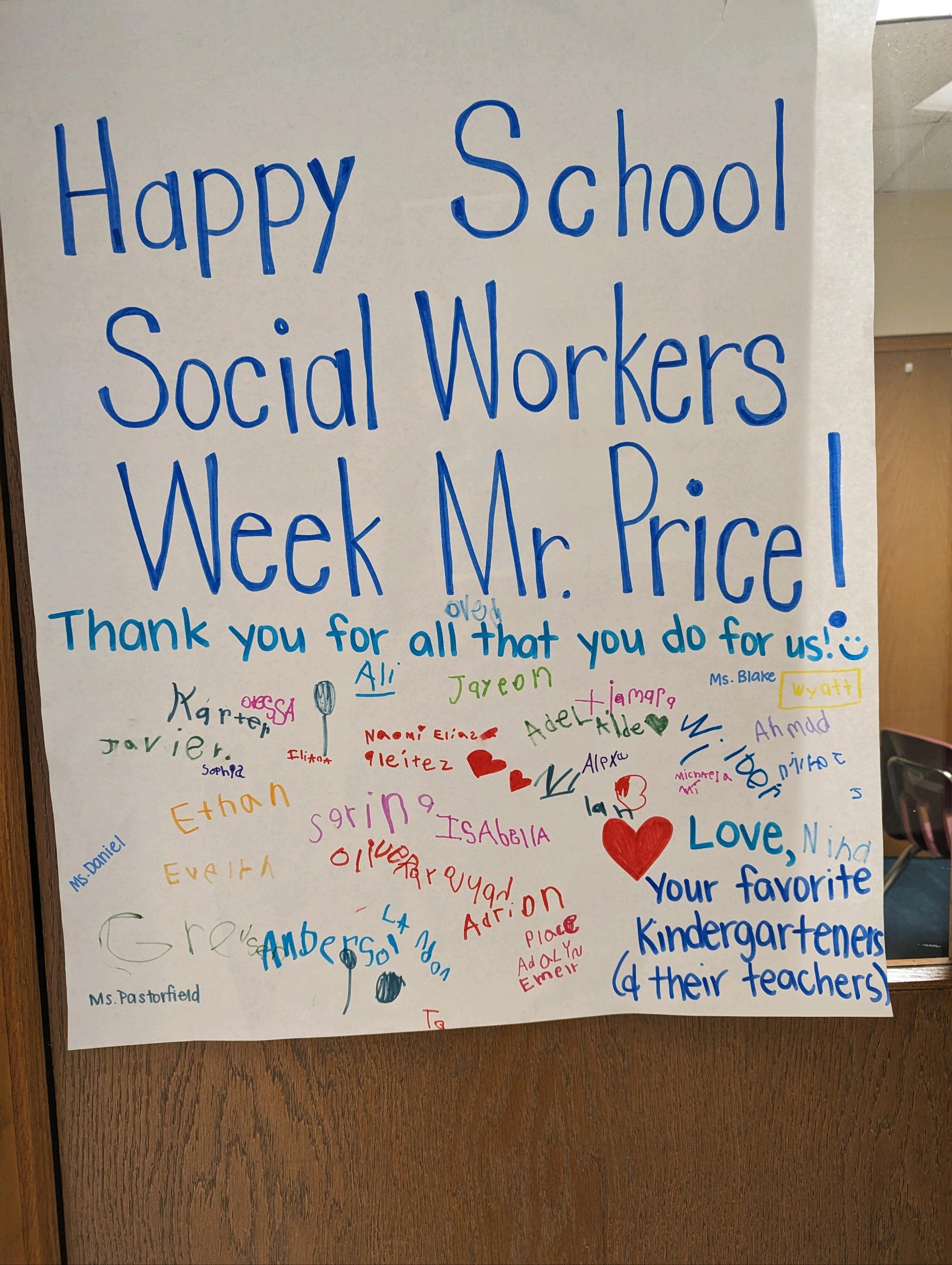 SchoolSocialWork_CCPS on Twitter: "Mr. Price, School Social Worker, was ...
