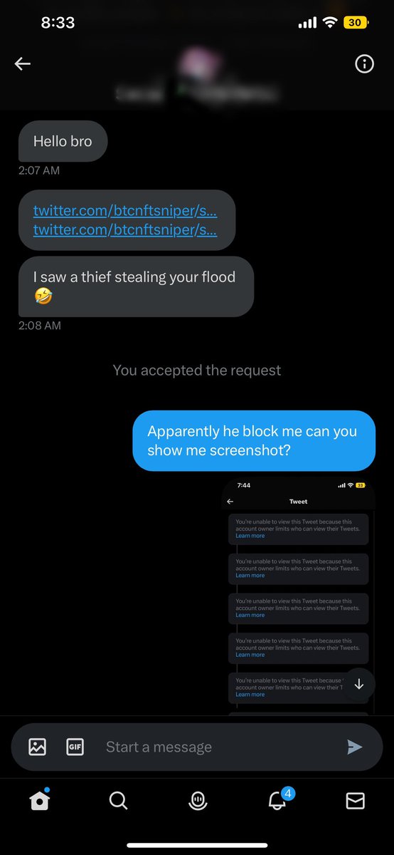 $Fallenft on Twitter: "He blocked me so I couldn’t see his tweet. But thankfully I got alerted ...