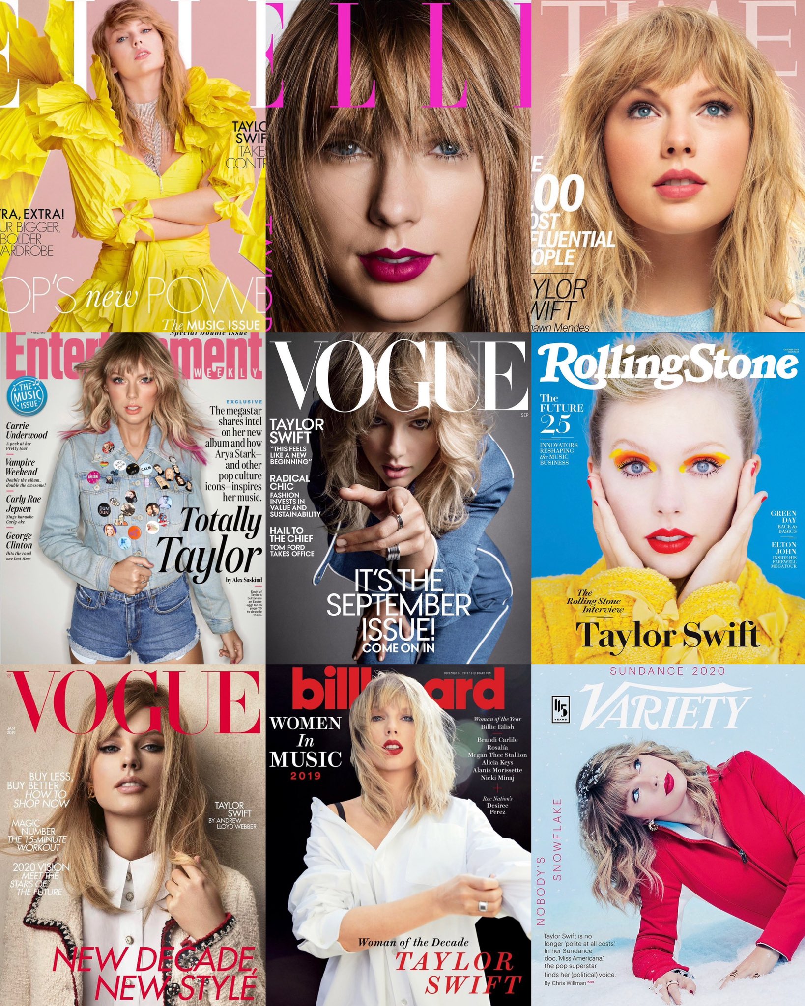 Taylor Swift Magazine Cover