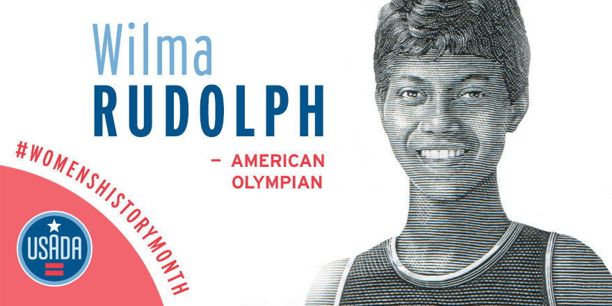 USADA on Twitter: "Sprinter Wilma Rudolph was the first American woman ...