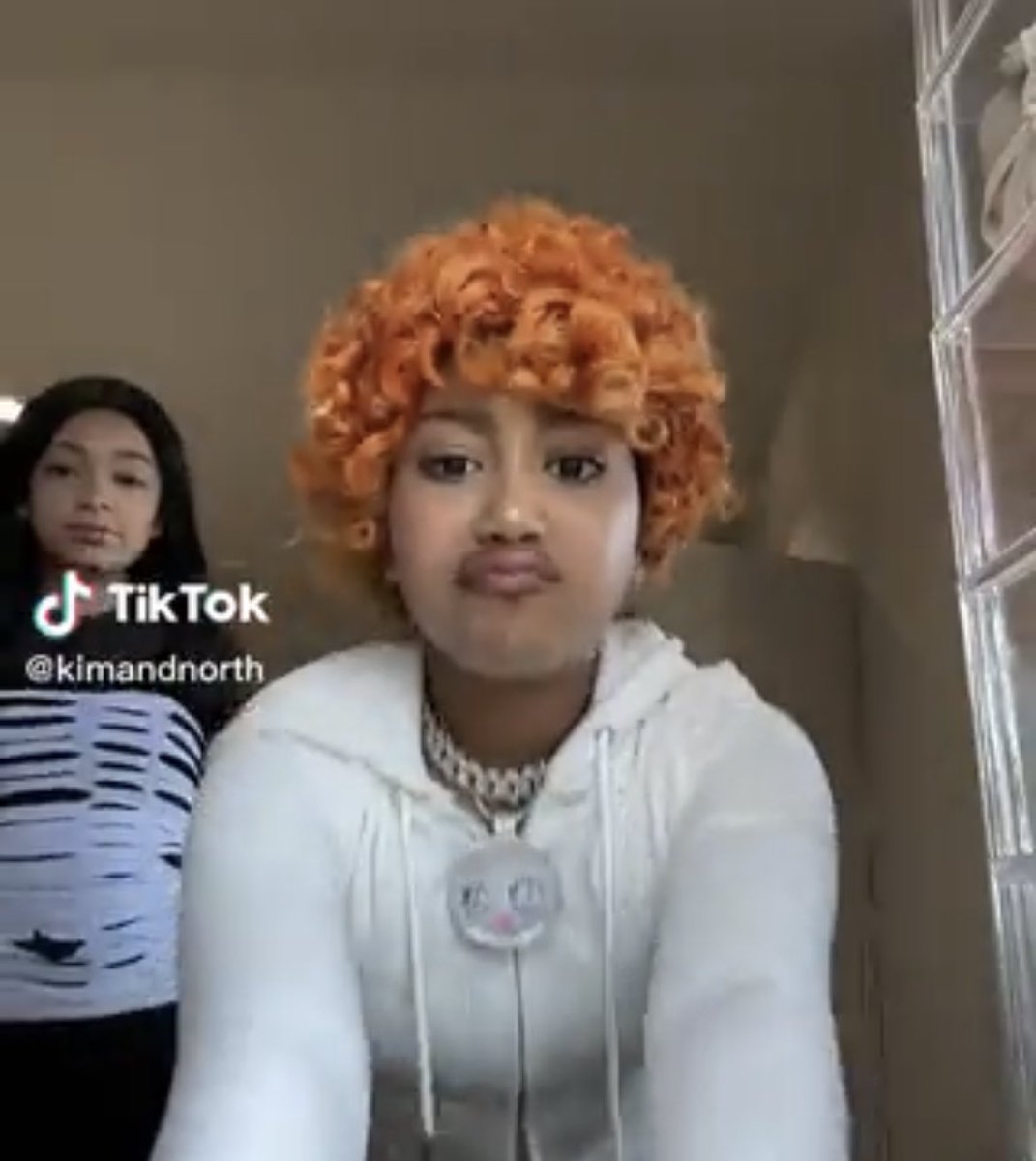 Pop Tingz On Twitter North West Posts New Tiktok Wearing An Ice Spice