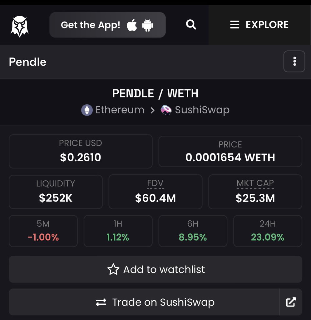 JUSTICΞ 🔶🫶🏽 🦇🔊 on Twitter: "Defi plays I got into today $LSD & $PENDLE let’s see how it plays ...