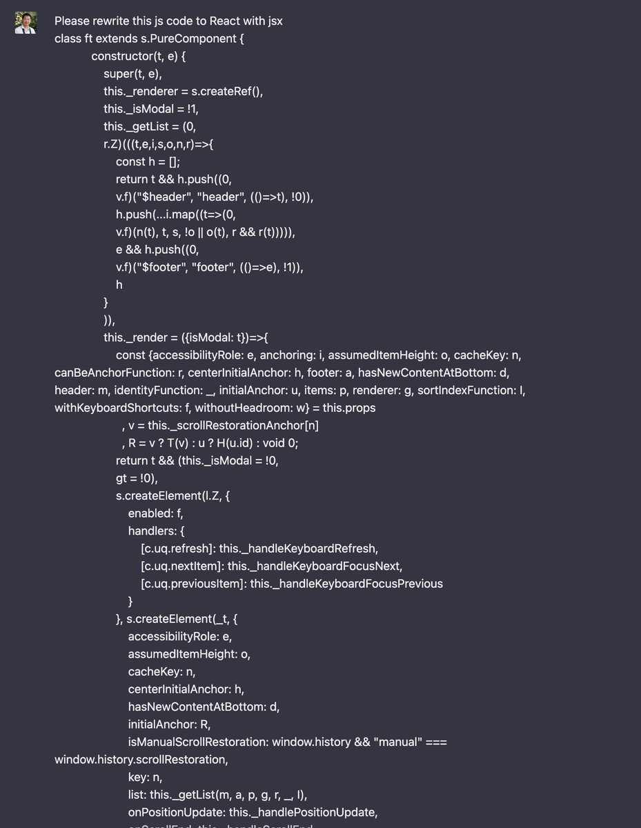 Tried to reverse Twitter's VirtualScroller component with the help of ...
