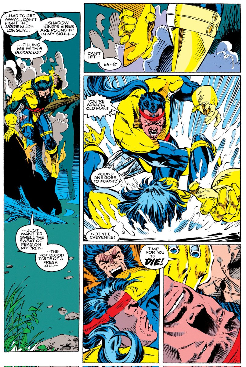 Theron Reads Comics on Twitter: "Forge manages to be the only X-Man neither captured nor under ...