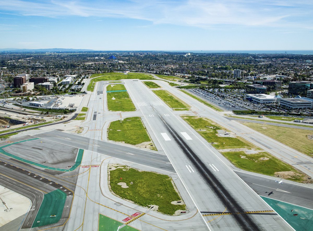 Long Beach Airport on Twitter: "Heads up! Our primary runway, Runway 12-30, will close nightly ...