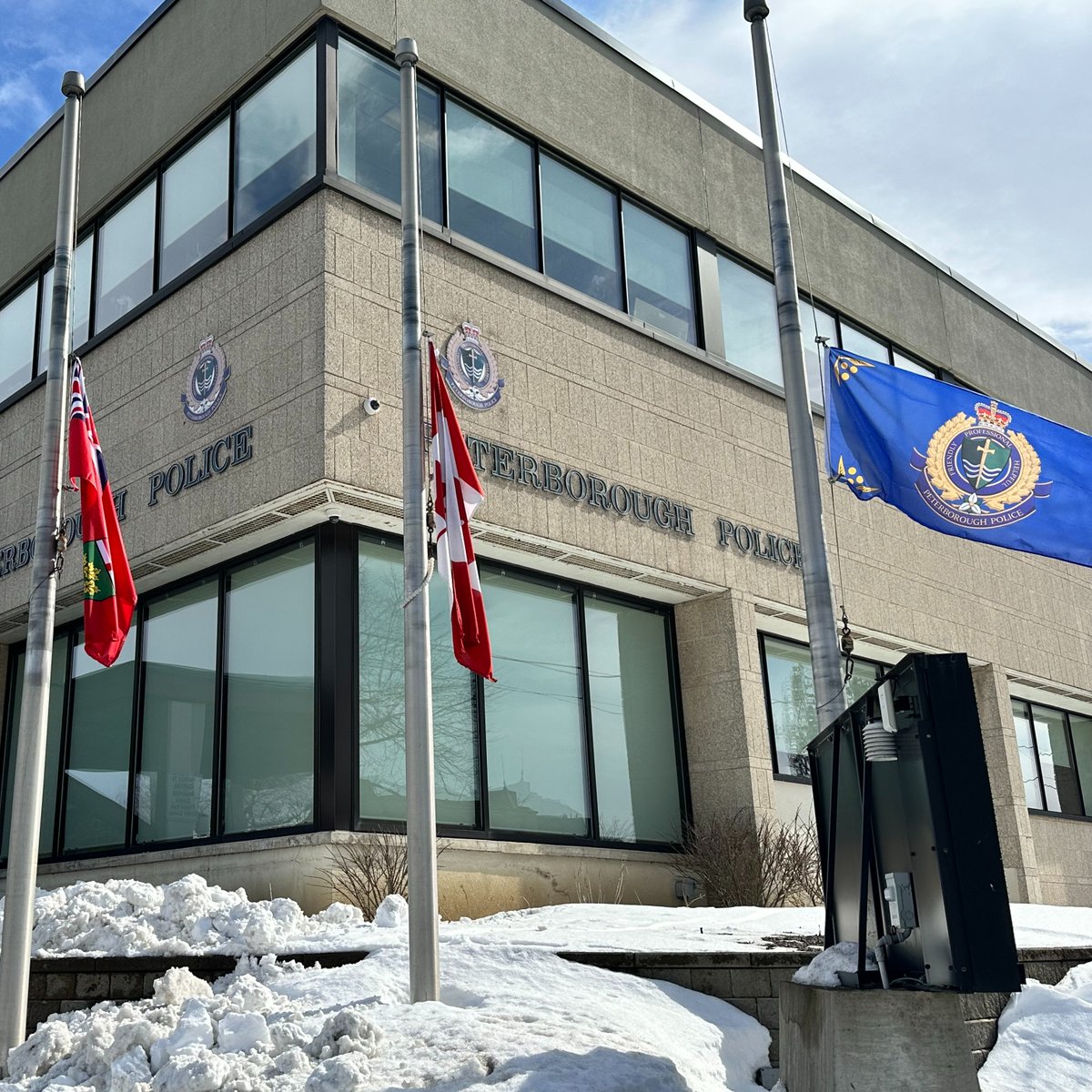 Peterborough Police on Twitter: "The flags have been lowered at PPS Headquarters in honour of ...