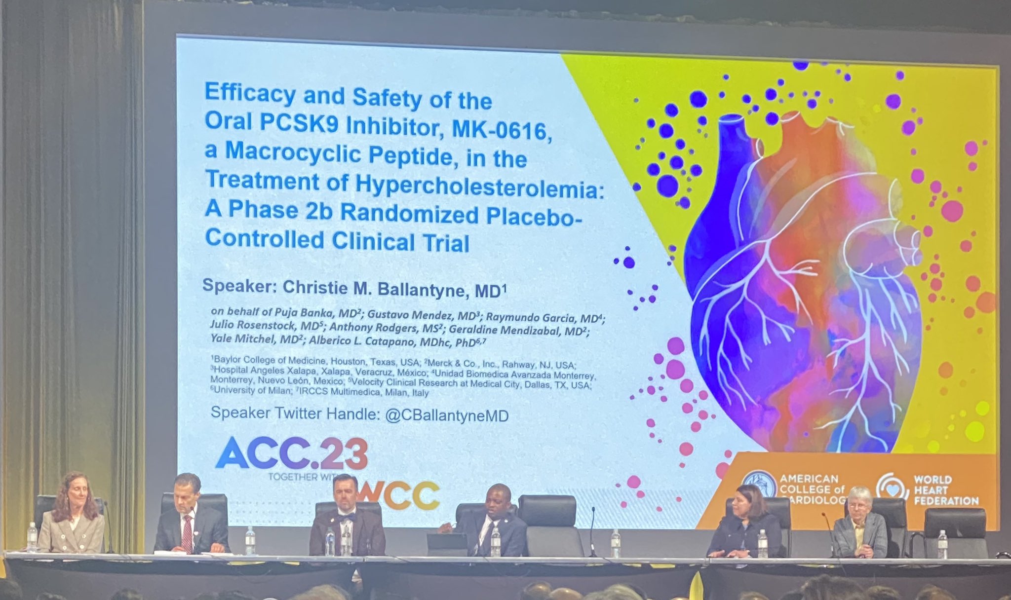 Chelsea Amo Tweneboah on Twitter: "Late Breaking Clinical Trial: “ Efficacy and Safety of the ...