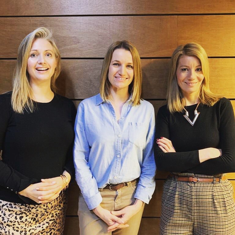 tv presenters on Twitter: "Hayley McQueen Lynsey hooper kate borsay"