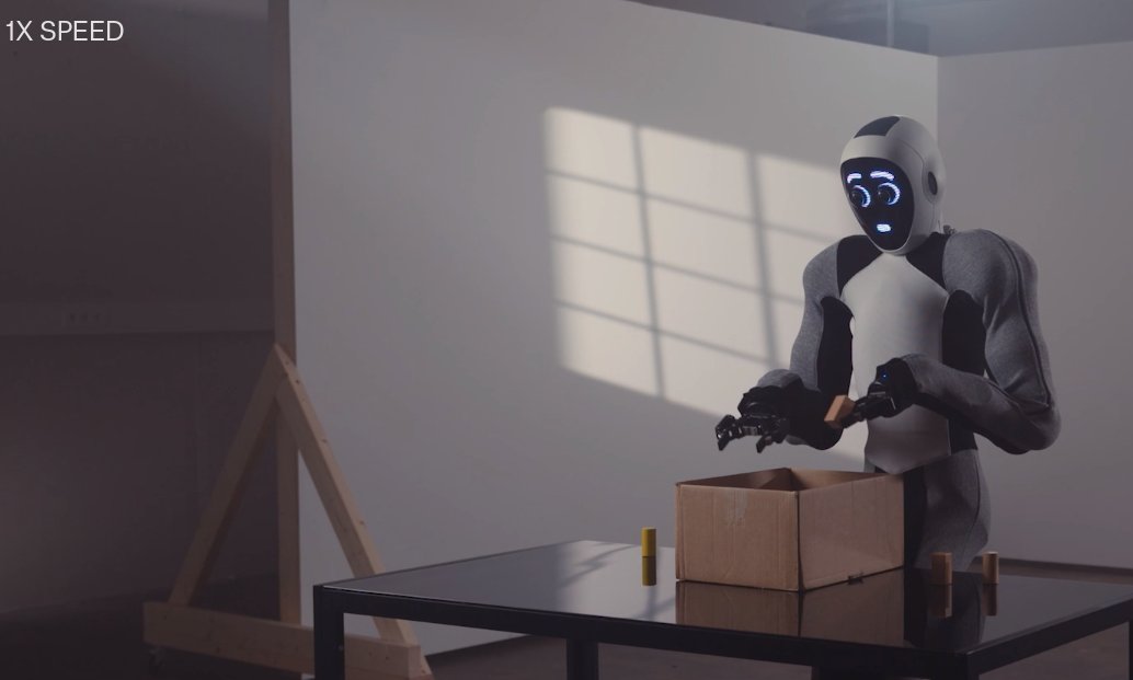 Eric Jang On Twitter One Inspiration For The 1x Name Is The 1x Speed Modifier Many Robotics
