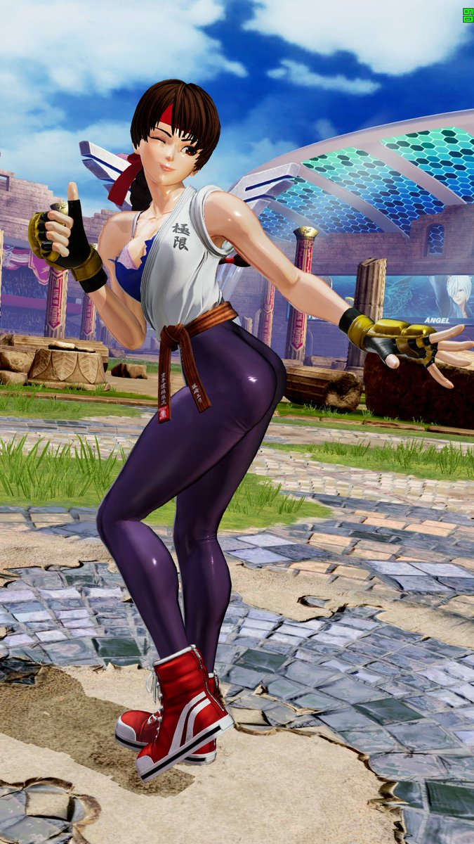 Dap On Twitter Rt Ryo Nas ユリ 脱衣 Mod Kof15 尻