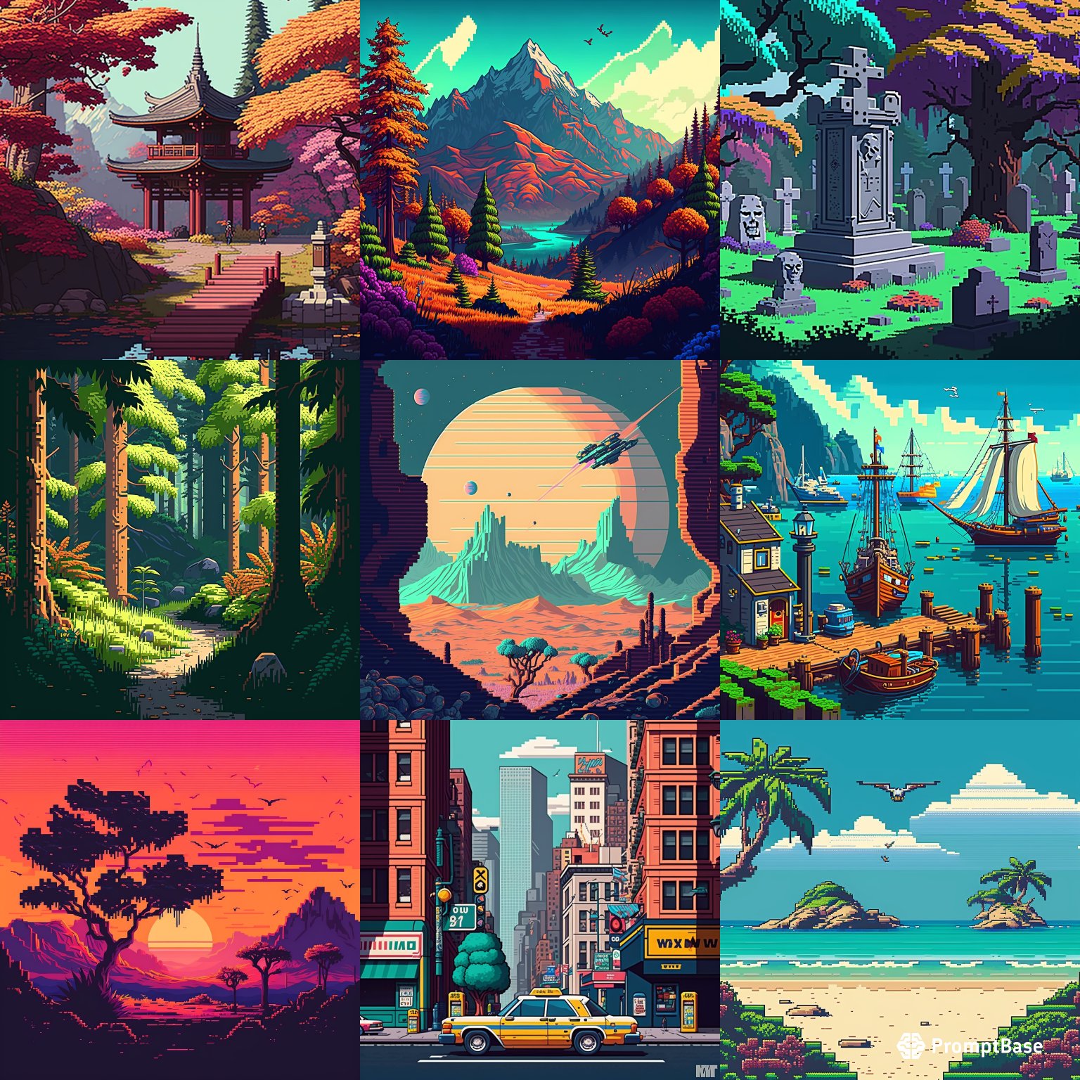 Pixel Art Wallpaper