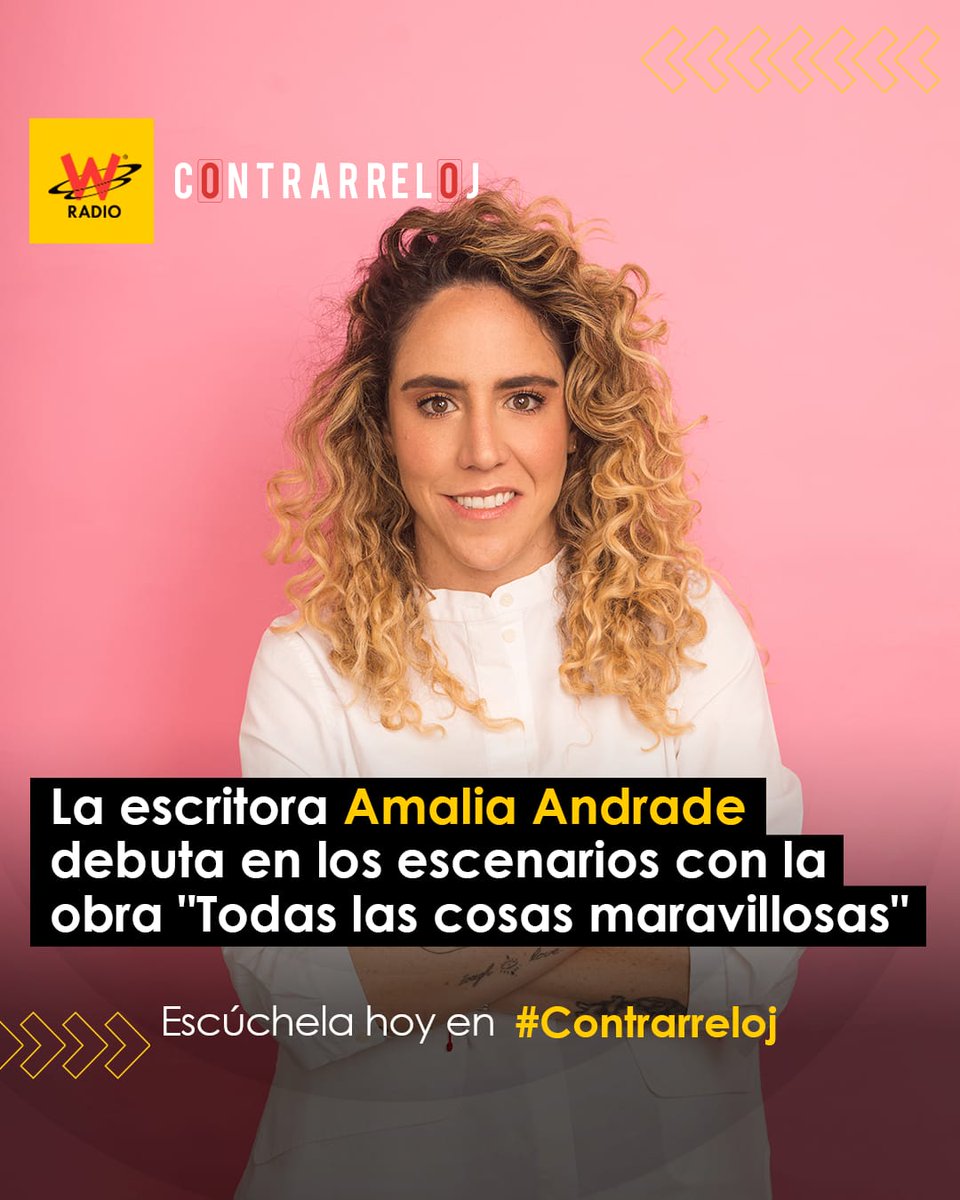 W Radio Colombia On Twitter Alaire En Contrarreloj Amalia Andrade