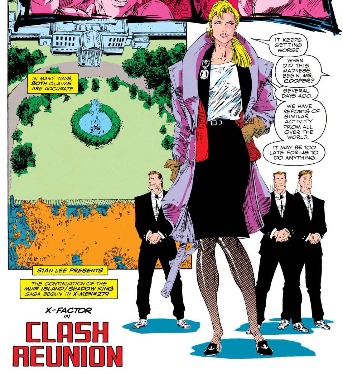 Theron Reads Comics on Twitter: "This is effectively the last issue featuring the original X ...