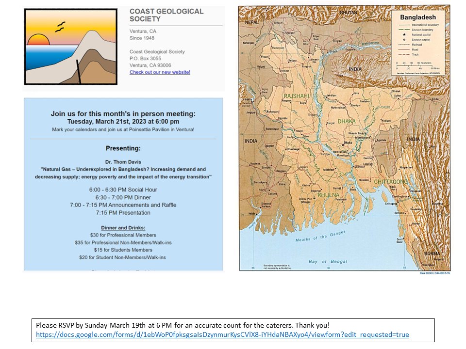 Geologic Maps Foundation, Inc. on Twitter: "Natural Gas – Underexplored in Bangladesh ...