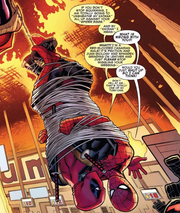 Wade Wilson Spider Man Spider Man Deadpool Volume 8 Road Trip Marvel