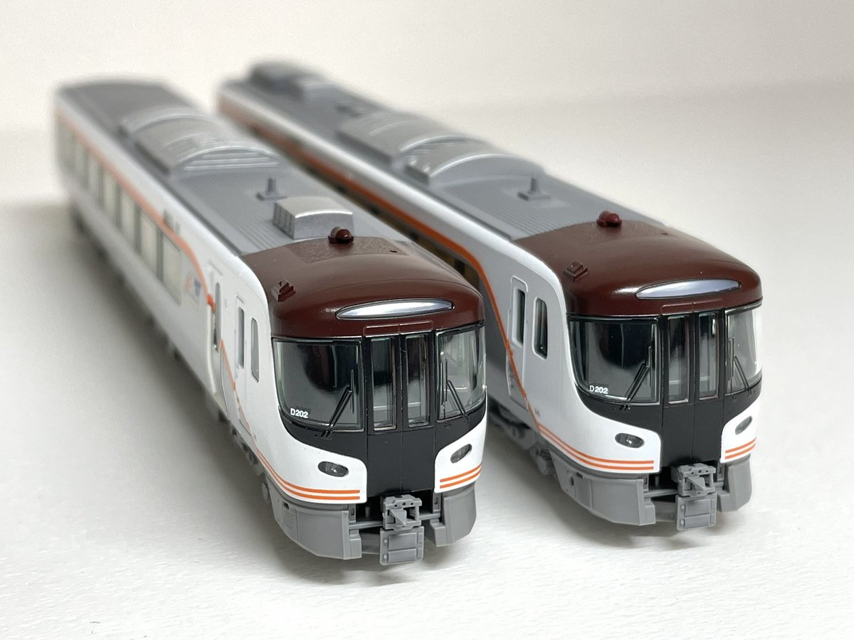 城桜電鉄 模型部 on Twitter: "HC85 D202編成落成。いい感じに仕上がりました。これでHC85全タイプコンプリート。D1,D4,D101,D202の14両体制に。"