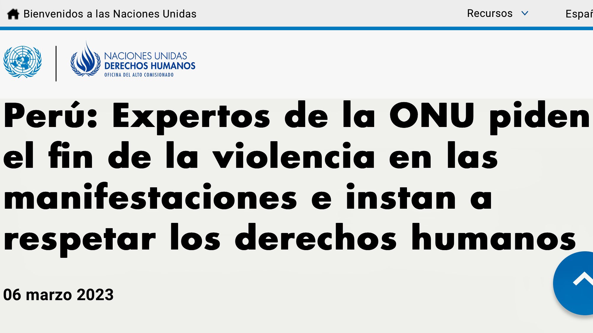 Antonio M Quispe Md Phd 🇵🇪 On Twitter “expertos De La Onu Expresaron
