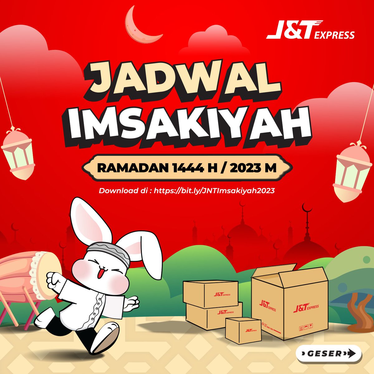 J&T Express Indonesia on Twitter: "Hai, J&T Friends! Dalam rangka sebentar lagi kita akan ...