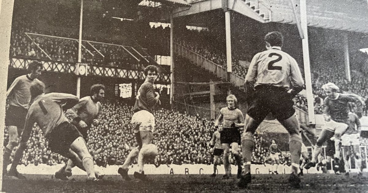 The League Magazine on Twitter: "Wolverhampton Wanderers goalkeeper John Oldfield saves from ...