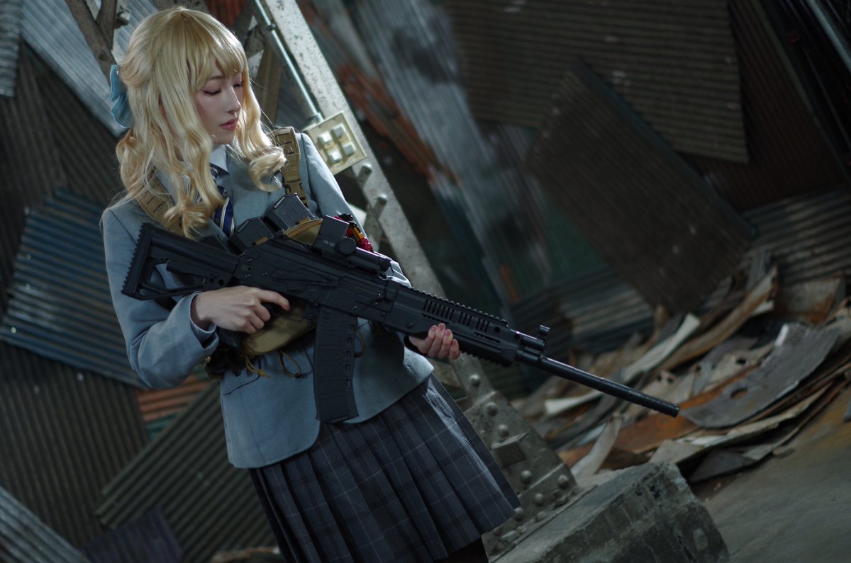 まひる on Twitter: "#少女特務記録 #武装JK photo&project @sinano_T"