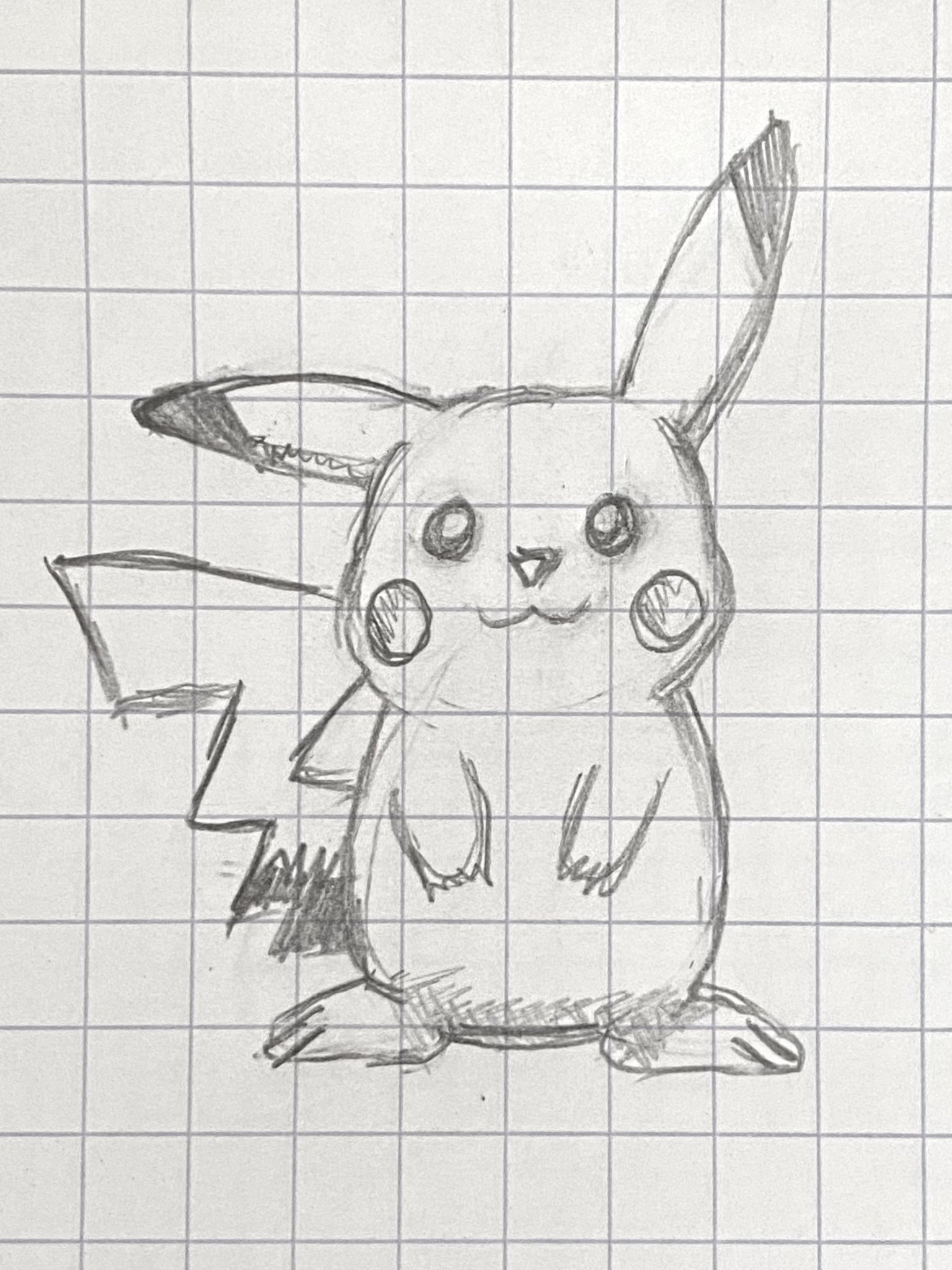 Graph Paper Drawings Easy Pokemon