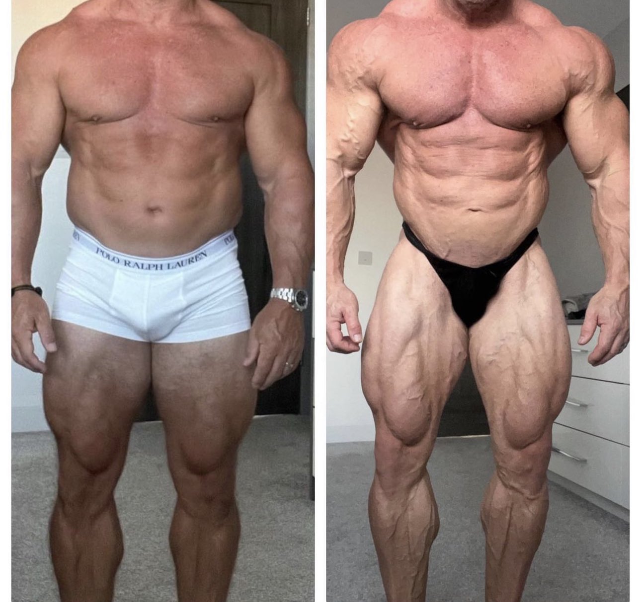 MuscleJacking on Twitter: "Muscle daddy, James Llewellin 🇬🇧 muscle transformation https://t.co ...