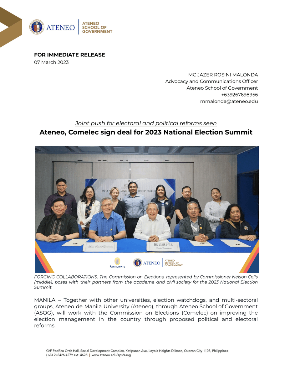 The GUIDON on Twitter: "NATIONAL UPDATE: Ateneo de Manila University, alongside various other ...