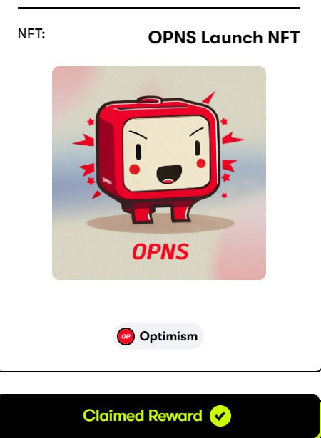 Trimai.bnb | Pacemaker "(💙,🧡)(🌸, 🌿) on Twitter: "👑CLAIM NFT Optimism Name Service(OPNS) & FREE ...