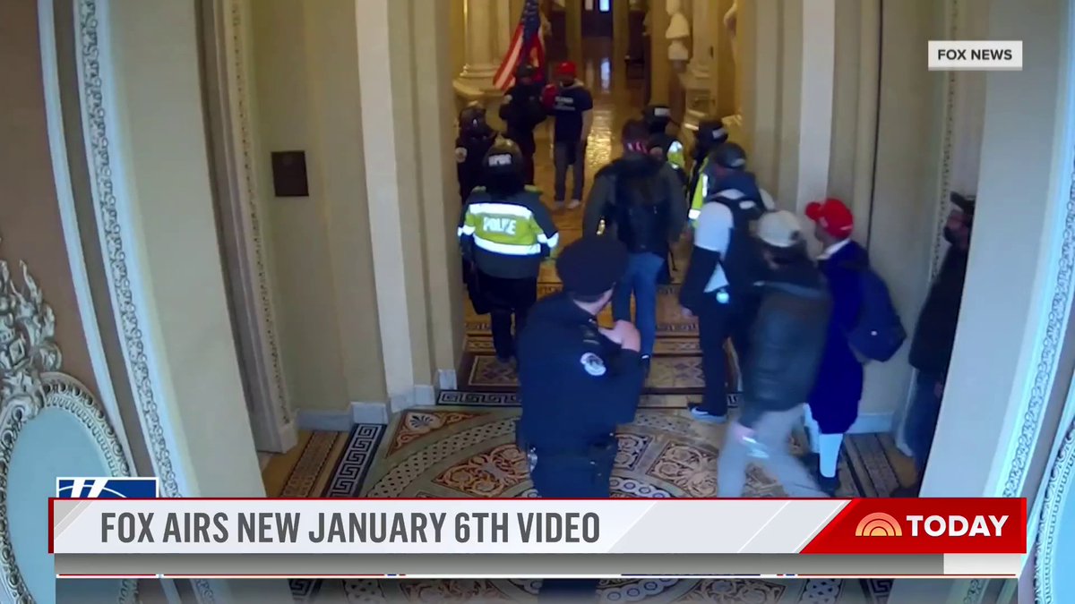 Fox News host Tucker Carlson aired newly released video from the Jan. 6 ...