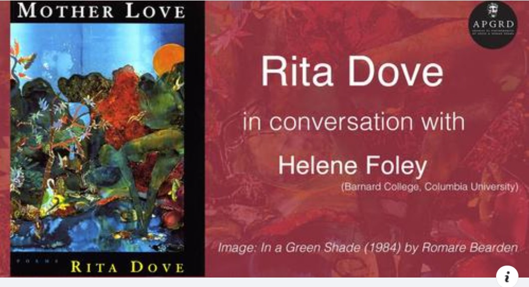 Oxford Classics on Twitter: "We recommend: Rita Dove in conversation ...