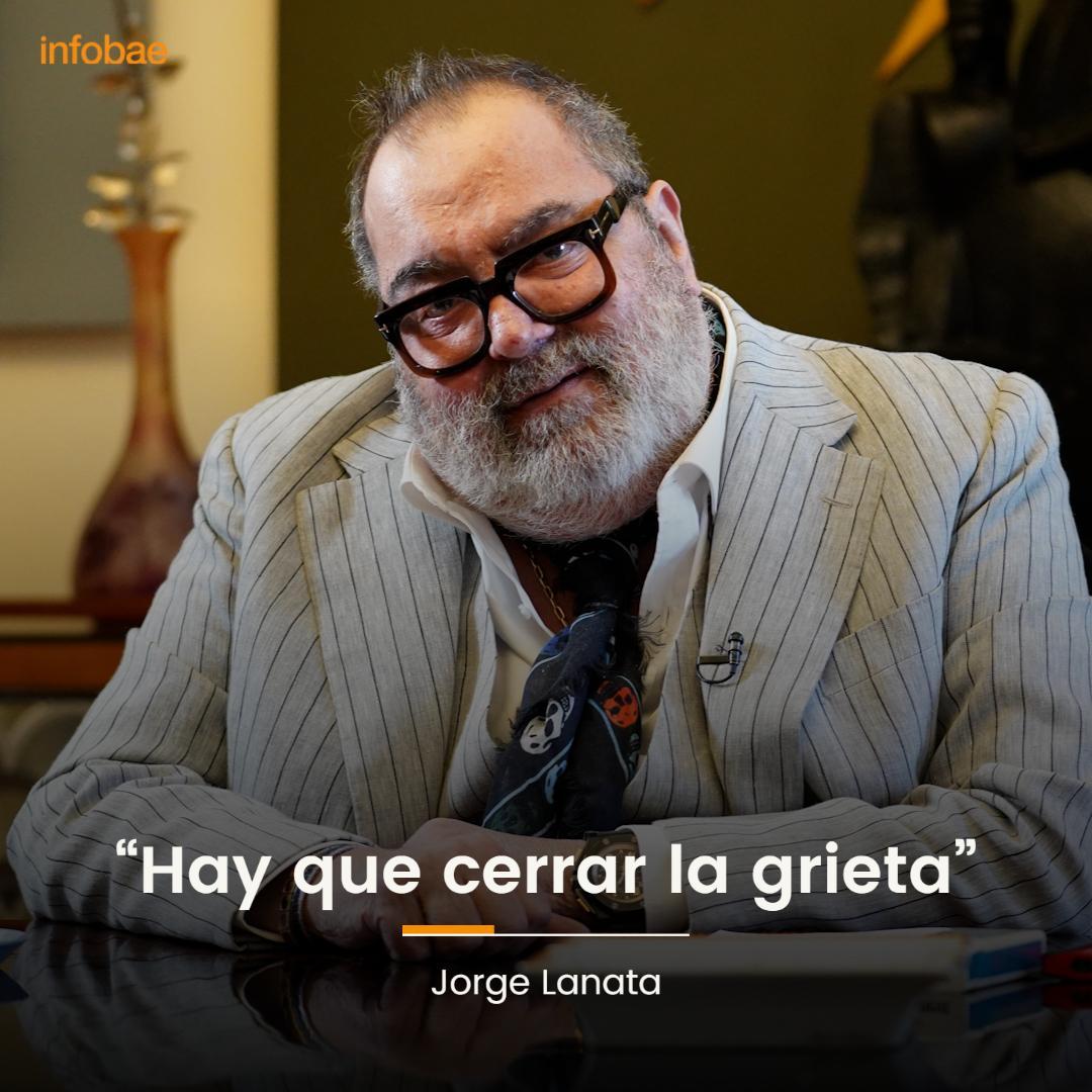 infobae on Twitter: "Jorge Lanata: “Hay que cerrar la grieta” https://infob.ae/3F5jzl0"