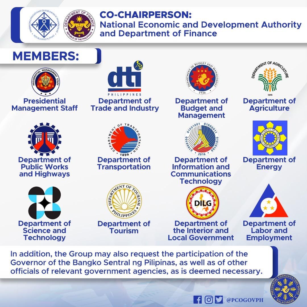 Presidential Communications Office on Twitter: "Layunin ng grupo na siguruhin ang nagkakaisang ...